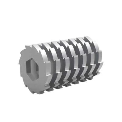 China Industrial Plastic Shredder Blades 9Crsi D2 Steel PET Bottle Tire Crusher Knives Custom Size for sale