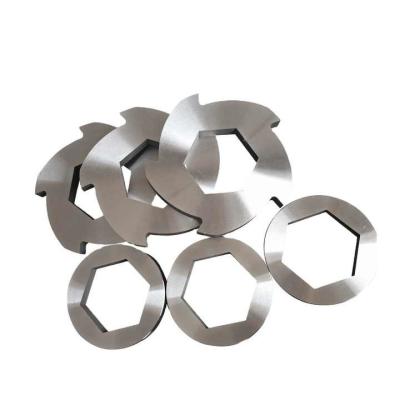 China Industrial Shredder Blades 200mm-500mm Diameter 20mm-55mm Thickness Hot Rolled Steel Fly Knife for sale
