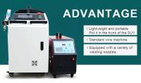 China 1500W 1000W 2000W Handheld Laser Welding Machine with Auto Wire Feeder and Controller for sale