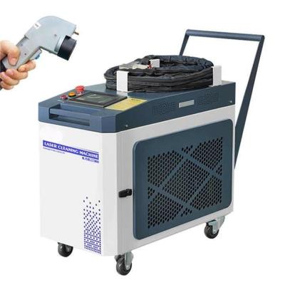 China CNC Raycus Fiber Laser Cleaning Machine 1000W 2000W 3000W Rust Removal for sale