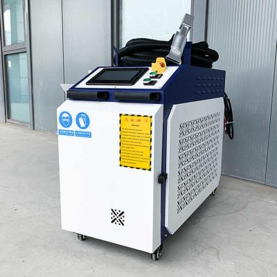 China Fiber Continuous Laser Cleaning Machine 1000W 2000W Rust Removal for Industrial Use for sale