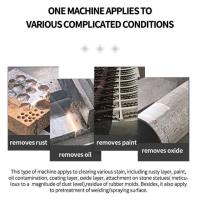 China Continuous Modulation Fiber Laser Rust Removal Machine 1000W 1500W 2000W 3000W for Car Truck Construction for sale