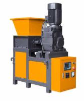 China CE Plastic Recycling Shredder Machine 4KW 110-130kg/h for Waste Paper Wood Metal Tire for sale