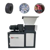 China Industrial Waste Plastic Recycling Shredder 7.5KW 130-160kg Capacity Metal Iron Aluminum Shredding Machine for sale