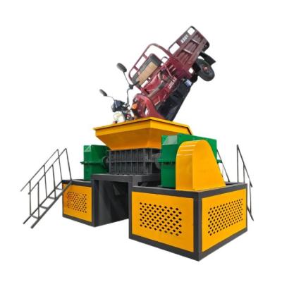 China Industrial Double Shaft Shredder 3KW 110-130kg/h for Waste Wood Plastic Metal Glass for sale