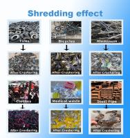 China PET Plastic Shredder Machine 7.5KW 150-200KG Capacity for Woven Bag Polypropylene Fiber Grinder for sale