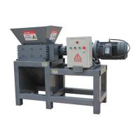China Two Shaft Shredder 7.5kW 150-200kg Capacity for Metal Textile Cardboard for sale