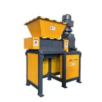 China Mini Double Shaft Shredder 7.5KW 130-160kg Capacity for Plastic Wood Metal for sale