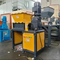 China Mini Double Shaft Shredder 7.5KW 130-160kg Capacity for Plastic Wood Metal for sale