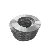 China Wear Resistant Shredder Machine Blades SKD-11 D2 Top Round Blade for Slitter Rewinder 105mm for sale