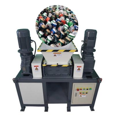 China Industrial Scrap Metal Shredder Machine 4KW Plastic Waste Tyre Crusher 600x500mm Inlet for sale