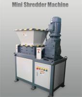 China Double Shaft Hard Disk Shredder 4KW 110-130kg/h E-Waste Metal Crusher Machine for sale