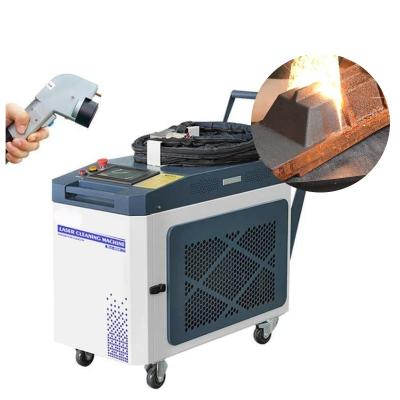 China 1500W Fiber Laser Cleaning Machine 9mm Spot Diameter for Metal Rust Removal for sale