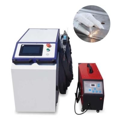 China 1000W Handheld Fiber Laser Welding Machine ±0.02mm Accuracy Automatic Control for sale