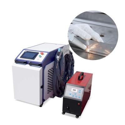 China Galvo Laser Welder 1000W Water Cooling 0.2-3mm Spot Diameter ±0.02mm Accuracy 700x500x900 Chiller for sale