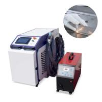 China Handheld Fiber Laser Welding Machine 1000W Water Cooling Focal Spot 0.2-3mm for sale