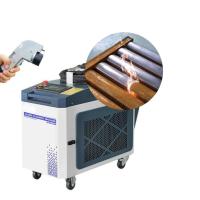China 1500W Fiber Laser Cleaning Machine 9mm Spot Air Cooling for Metal Rust Removal for sale