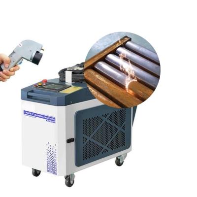 China 1500W Fiber Laser Cleaning Machine 9mm Spot Air Cooling for Metal Rust Removal for sale