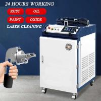 China 1500W Fiber Laser Cleaning Machine 9mm Spot Air Cooling for Metal Rust Removal for sale
