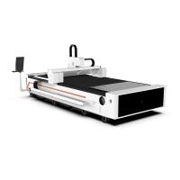 China Fiber Laser Cutting Machine 6000W 12000W 20000W CNC Sheet Metal Tube Cutter 3000x1500mm for sale