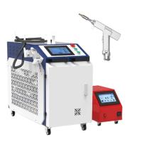 China 3000W Handheld Metal Laser Welding Machine 4 in 1 Galvo Fiber Laser Welder 2000W for sale