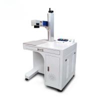 China Fiber Laser Marking Machine 30W 50W 100W 1064nm EZCAD Metal Plastic Engraver for sale