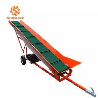 China Hay Firewood Conveyor System Wood Elevator ATV Tow Behind 15ft for sale