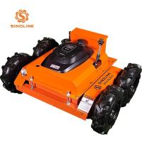 China 4 Wheel Drive Remote Control Lawn Mower Commercial Rc Controlled for sale