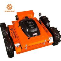 China 4 Wheel Drive Remote Control Lawn Mower Commercial Rc Controlled for sale