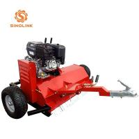 China Front Mount Atv Flail Mower 15hp Loncin Engine Towed Electric Start for sale
