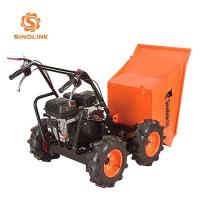 China 4x4 Power Barrow Mini Dumper 300 Kg Wheelbarrow for sale