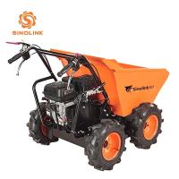 China 4x4 Power Barrow Mini Dumper 300 Kg Wheelbarrow for sale