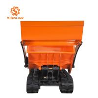 China Hi Tip Mini Dumper Crawler Standing Construction Machine  500kg Load for sale