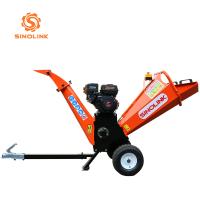 China 6.5hp 7HP 9hp Petrol Small wood chipper crusher machine Garden tree branch for sale