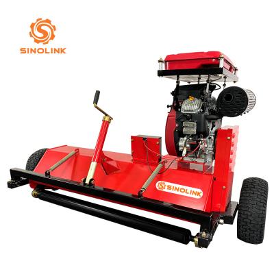 China V Twin Loncin Flail Mower Atv For Trees Leaves 22hp for sale