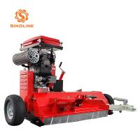 China V Twin Loncin Flail Mower Atv For Trees Leaves 22hp for sale