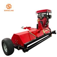 China V Twin Loncin Flail Mower Atv For Trees Leaves 22hp for sale