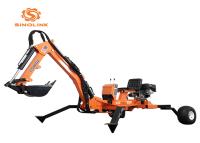 China CE Gasoline Engine ATV Backhoe Portable Mini Backhoe Excavator Backhoe for sale