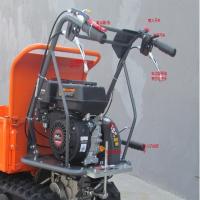 China 212cc Gas Powered Wood Chipper Shredder Electric Start Crawler 120mm for sale
