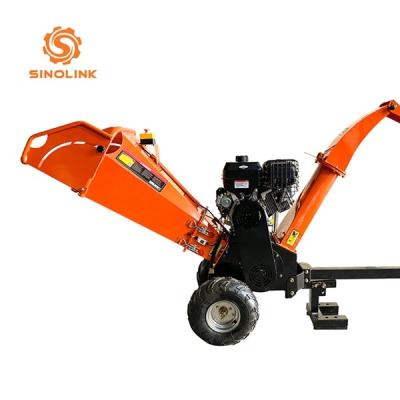 China 15hp Wood Chipper Machine Shredder 420cc Industrial Tree Shredder Atv for sale