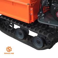 China 300kg Mini Tracked Dumper Farm Garden Household Dump Truck Car Trailer for sale