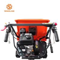 China 300kg Mini Tracked Dumper Farm Garden Household Dump Truck Car Trailer for sale