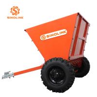China Mounted Atv Sand Spreader For Yard Tow Behind 270l  Winter Road Anti Skid for sale