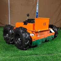 China Commercial Grade Remote Control Lawn Mowers For Steep Hills Cordless Robot Smart Mini Home Garden for sale