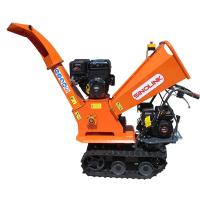 China Heavy Duty Wood Chipper Machine Large Crawler Walking LONCIN B S Gasoline Engine for sale