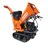China Heavy Duty Wood Chipper Machine Large Crawler Walking LONCIN B S Gasoline Engine for sale