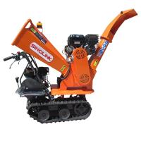 China Heavy Duty Wood Chipper Machine Large Crawler Walking LONCIN B S Gasoline Engine for sale