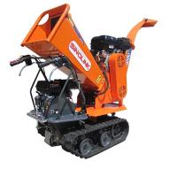 China Heavy Duty Wood Chipper Machine Large Crawler Walking LONCIN B S Gasoline Engine for sale