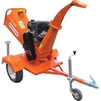 China Loncin B&S Gasoline chipper shredder machine commercial Atv Drum Log 15hp for sale