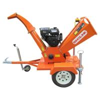 China Loncin B&S Gasoline chipper shredder machine commercial Atv Drum Log 15hp for sale